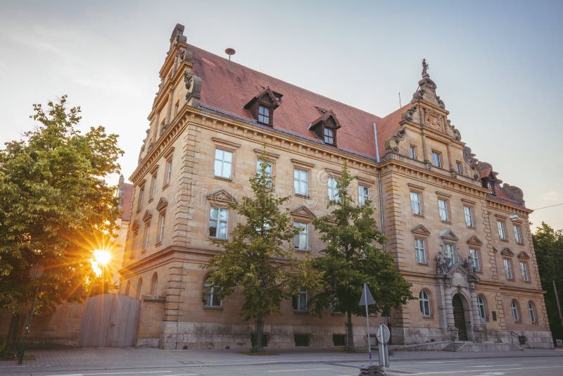 Courthouse in Regensburg stock photo. Image of outdoors - 198405718
