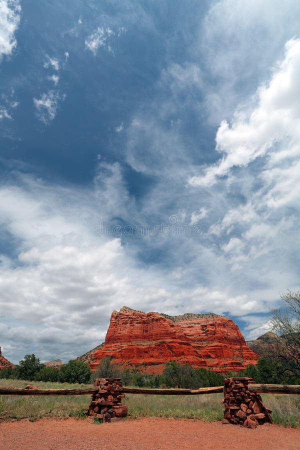 Bell and Courthouse Rocks stock image. Image of america - 13595837