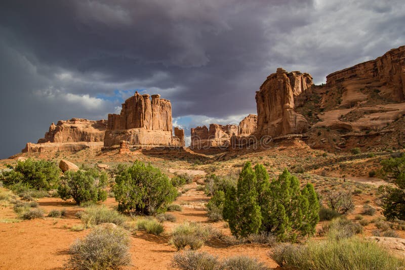 Courthouse Towers stock photo. Image of hills, sand, bridge - 62478348
