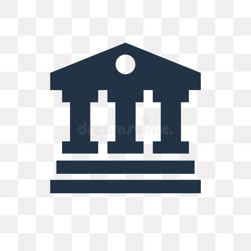 City Hall Icon Vector Sign and Symbol Isolated on White Background ...