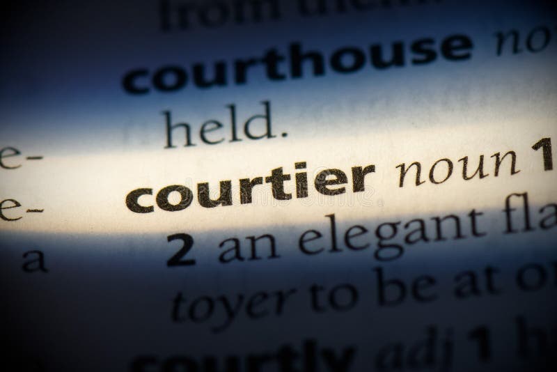 Courtier stock image. Image of macro, dictionary, close - 161578227