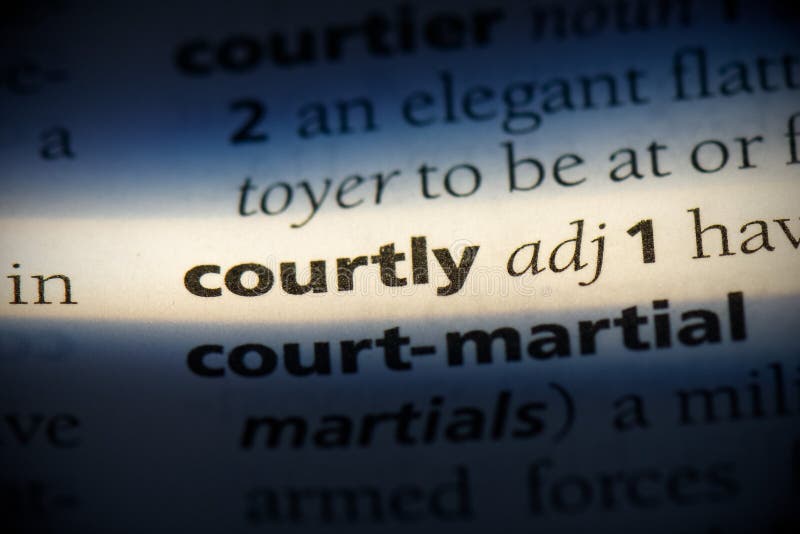 Courtly stock image. Image of info, learn, printed, isolated - 161577965