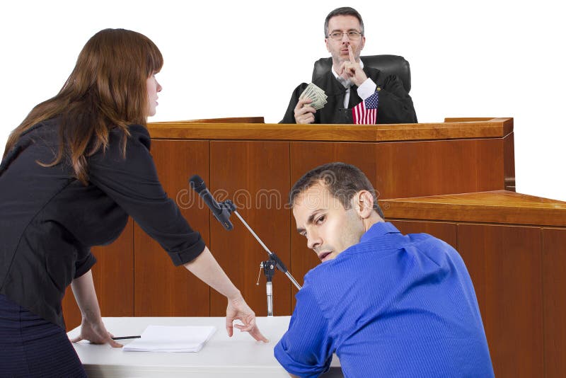 Angry judge stock image. Image of judge, arguing, facial - 5001153