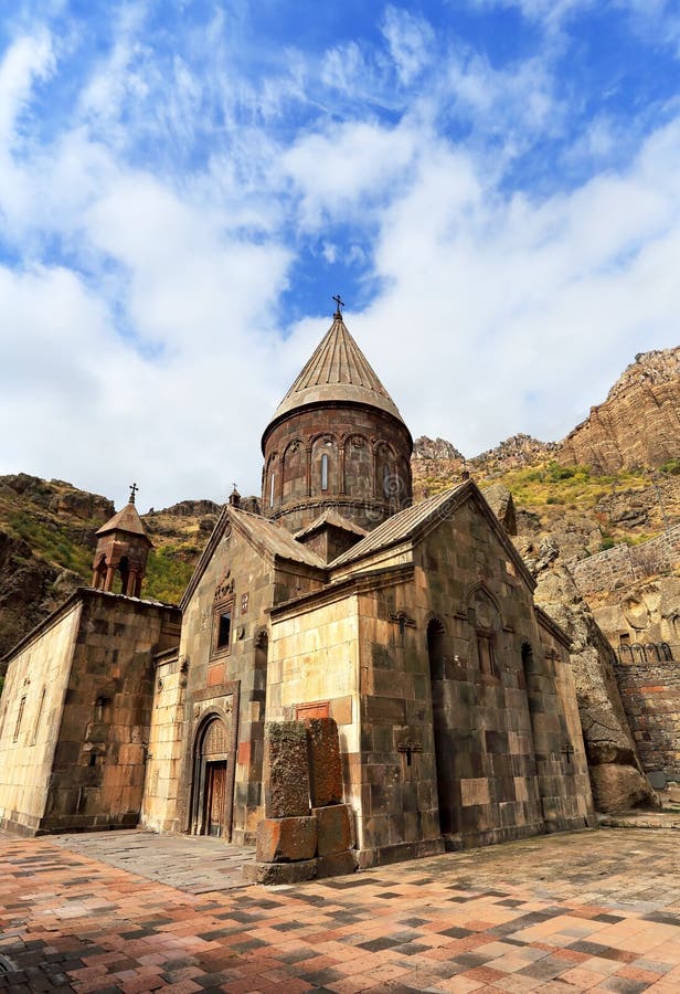 Courtyard of an Ancient Monastery Stock Photo - Image of spiritual ...