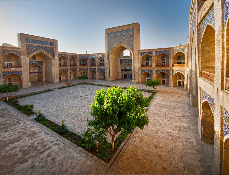Arch of Madrasah Madrasa of Ulugh Beg Stock Photo - Image of madrasah ...