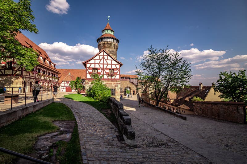 Castle in the german city stock photo. Image of vacation - 362541092