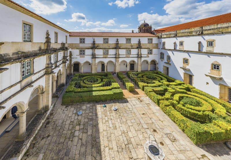 In the Courtyard of the Convent of Christ Editorial Photography - Image ...