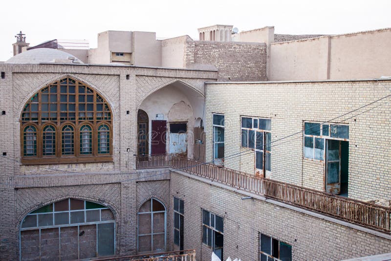 Courtyard Traditional House Yazd Stock Photos - Free & Royalty-Free ...