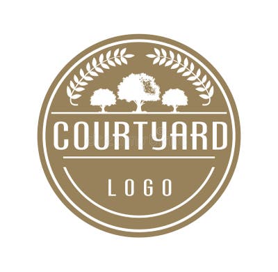 Courtyard Logo Stock Illustrations – 220 Courtyard Logo Stock ...