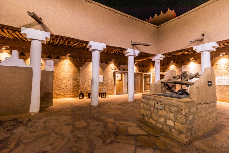 Courtyard of Masmak Fort in Riyadh, Saudi Arab Editorial Stock Photo ...