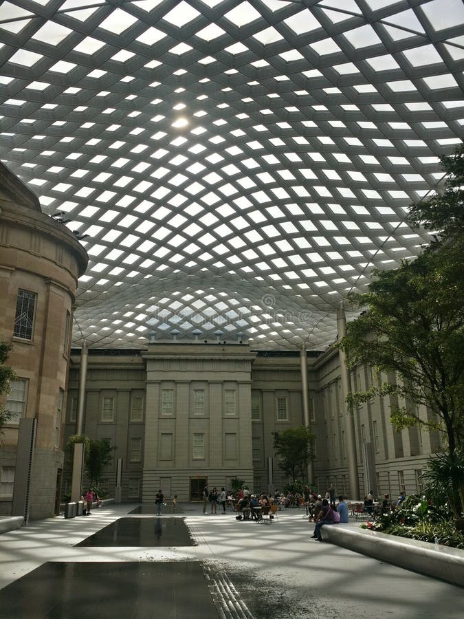 The Courtyard of the National Portrait Gallery Editorial Stock Photo ...