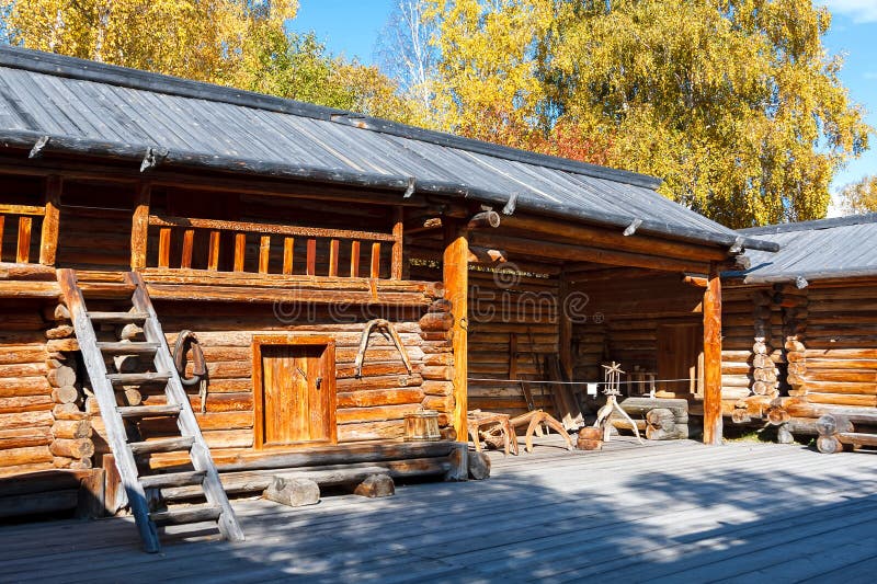 Courtyard of the old rural stock photo. Image of talci - 48721750