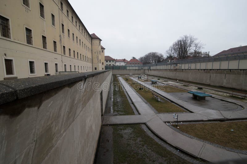 In the Courtyard of a Prison Stock Photo - Image of custodial, judicial ... In the Courtyard of a Prison Stock Photo - Image of custodial, judicial ...