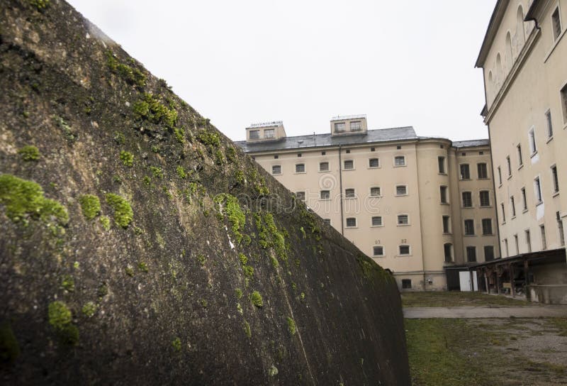In the Courtyard of a Prison Stock Photo - Image of review, institution ...