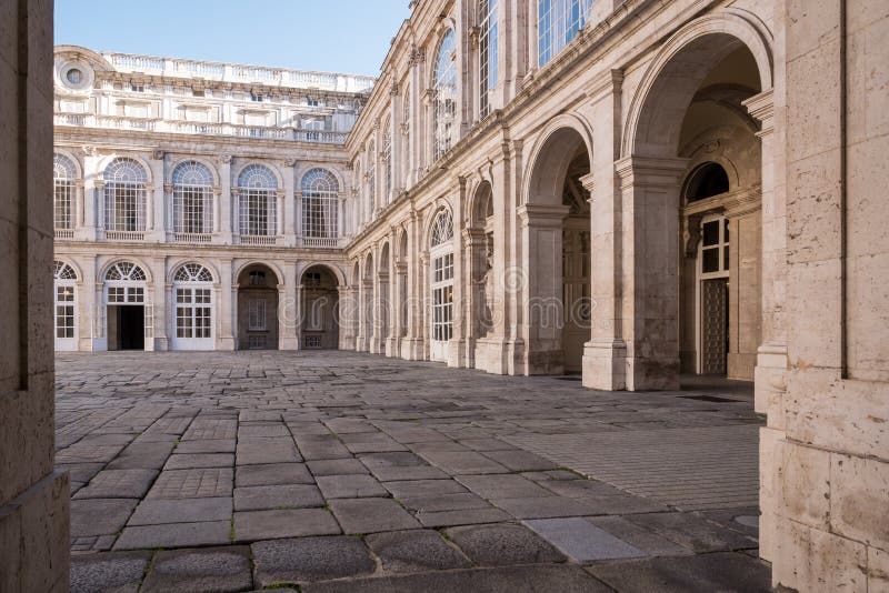 A Palace Courtyard. stock photo. Image of church, saint - 111980998