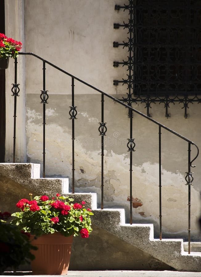 Courtyard Scene in Warsaw stock image. Image of holiday - 932905