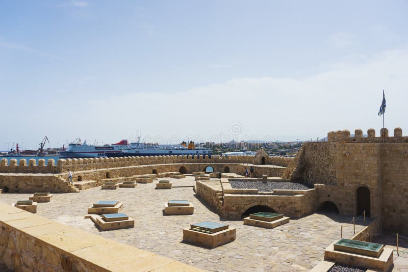 Courtyard is on the Second Tier of the Medieval Fortress Kules ...