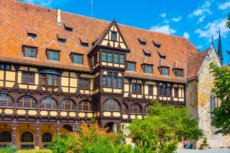 Courtyard of Veste Coburg Castle in Germany Stock Image - Image of ...