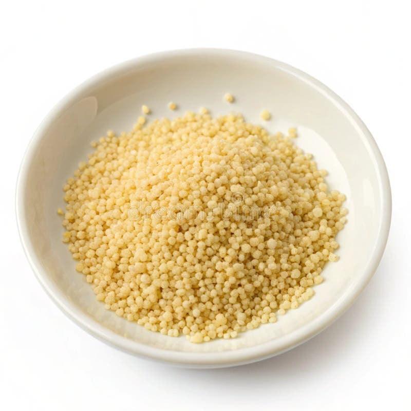 Couscous on Transparent Background Stock Illustration - Illustration of ...