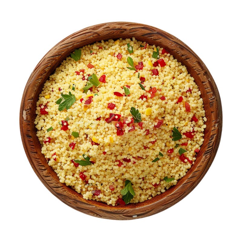 Couscous a North African Cuisine on Transparent Background - Ai ...