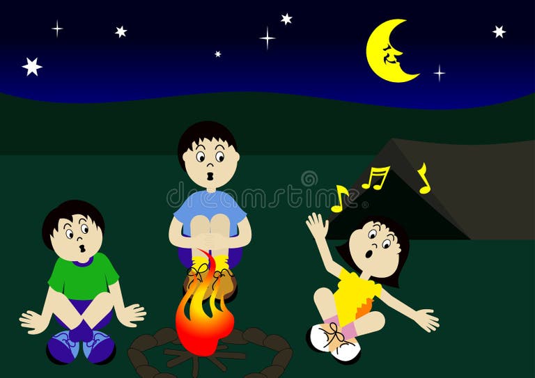 Campfire Clipart Stock Illustrations – 9,607 Campfire Clipart Stock ...