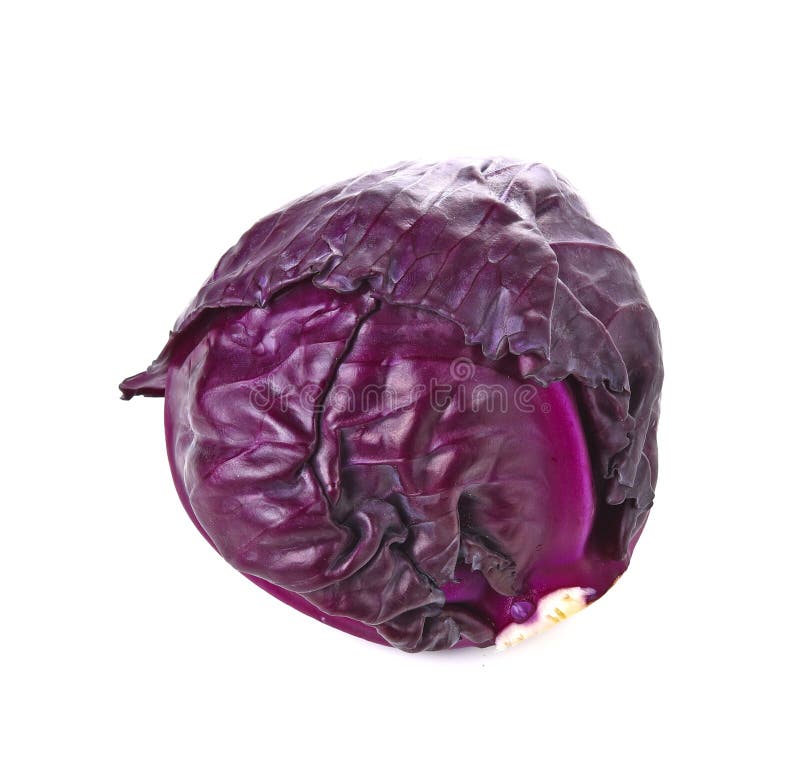 A Couve-flor Roxa ? Vegetal No Fundo Branco Imagem de Stock - Imagem de ...