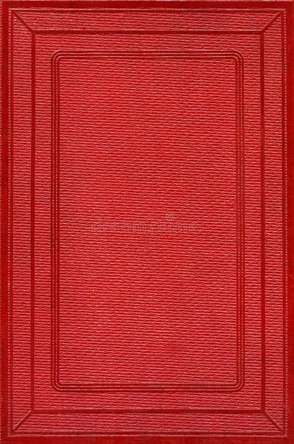 Couverture De Livre En Cuir Rouge Avec La Rotation. Image stock - Image ...