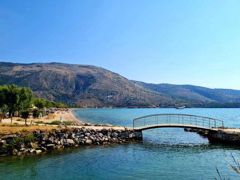 The Cove Bridge stock photo. Image of vacation, reservoir - 244677108