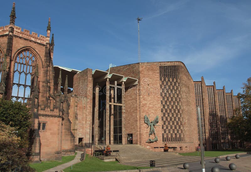 Coventry Cathedral stock image. Image of english, british - 38086135
