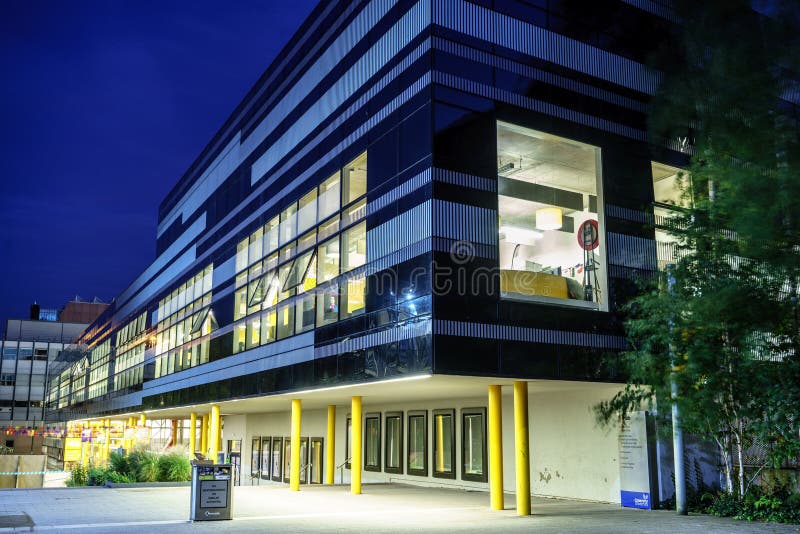 Coventry University Map on the Hub Building Editorial Image - Image of ...