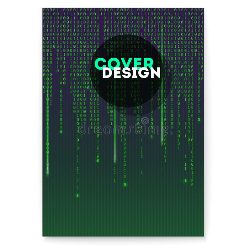Concept Of Computer Hacking Binary Code Floating Digits And Skull With Bones On Digital
