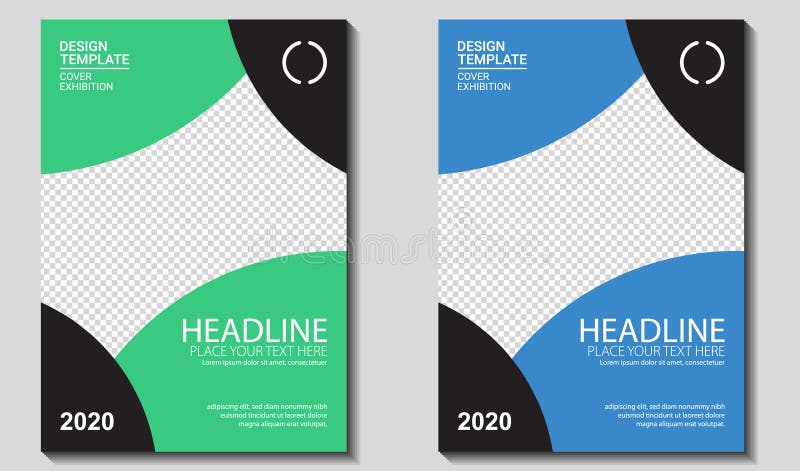 Cover, Brochure ,Book, Flyer, Folder Template Mockup. Design Abstract ...