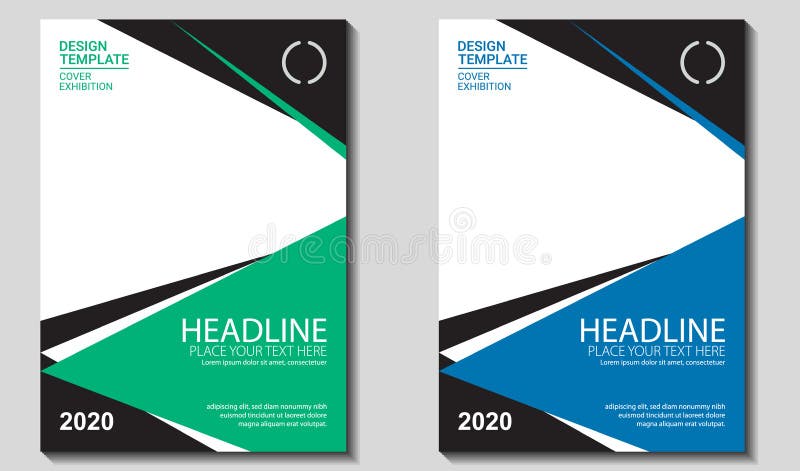 Cover, Brochure ,Book, Flyer, Folder Template Mockup. Design Abstract ...