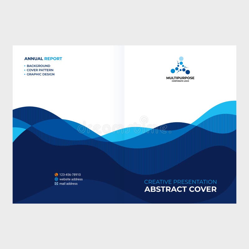 Cover Design, Creative Layout of the Page Stock Illustration ...