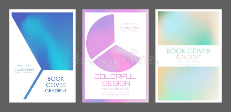The Cover is with a Gradient. Colorful Blur, the Idea of a Banner ...
