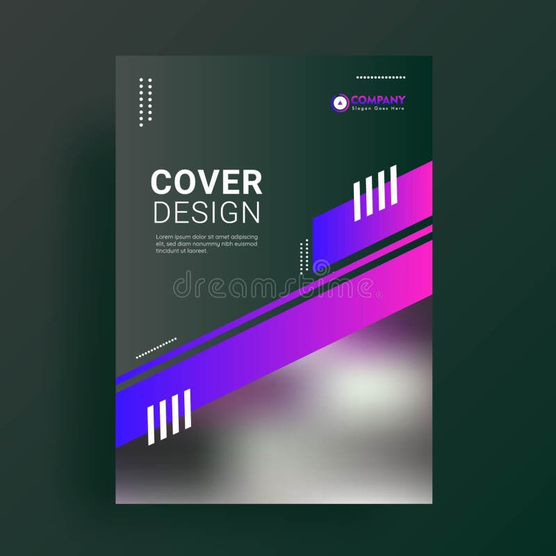 Cover Page or Template Design Layout for Business or Corporate Stock ...