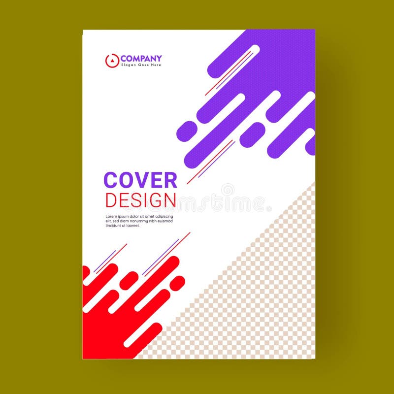 Cover Page or Template Design Layout for Business or Corporate Stock ...