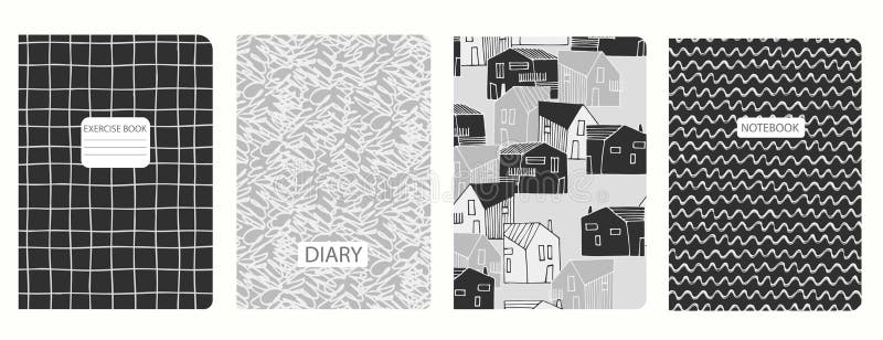 Cover Page Templates Based on Patterns with Townscapes, Grid Pattern ... Cover Page Templates Based on Patterns with Townscapes, Grid Pattern ...