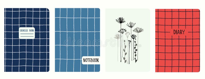 Cover Page Vector Templates with Hand Drawn Apiaceae Flowering Plant ...