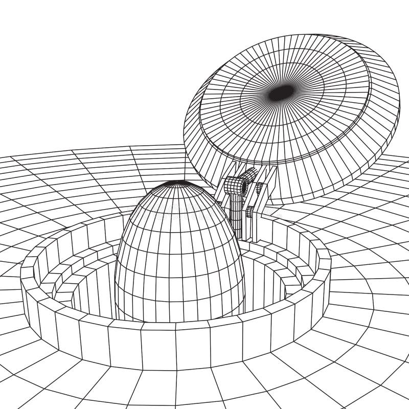 Cover rocket silo stock vector. Illustration of missle - 122162087