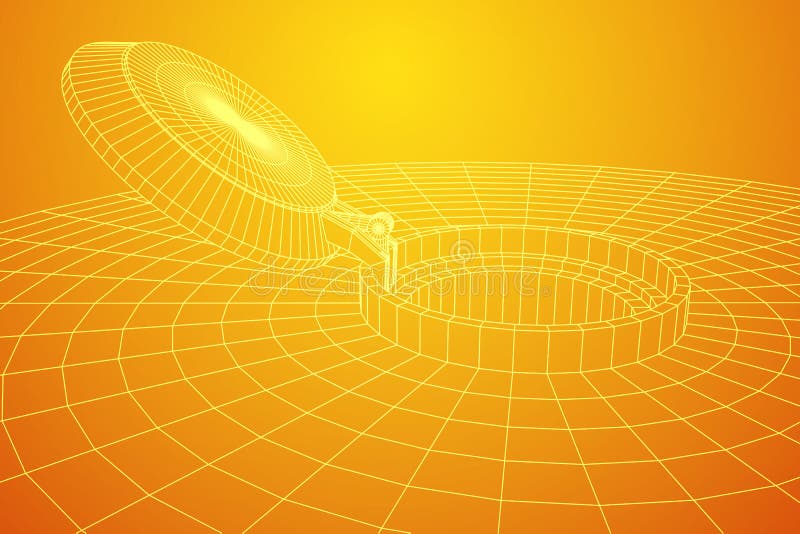 Cover rocket silo stock vector. Illustration of engineering - 122734317