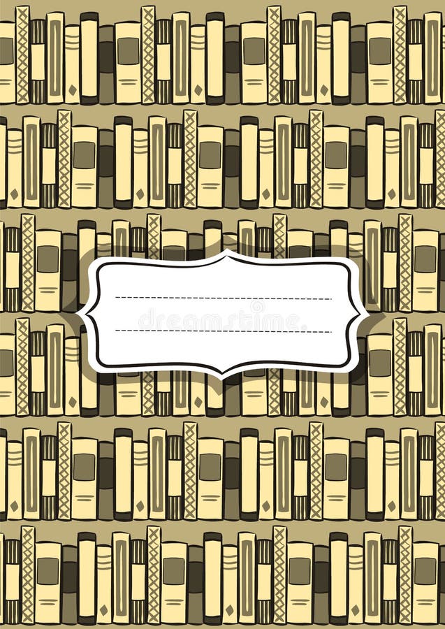 Cover for a School Notebook or Math Textbook Stock Vector ...