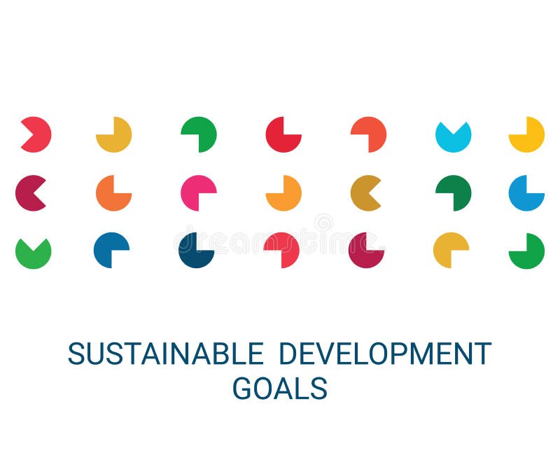 Cover. Sustainable Development Goals Colors Stock Vector - Illustration ...