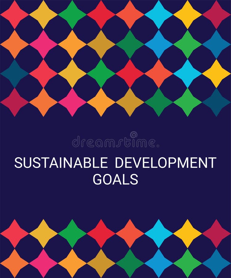 Cover. Sustainable Development Goals Colors Stock Vector - Illustration ...