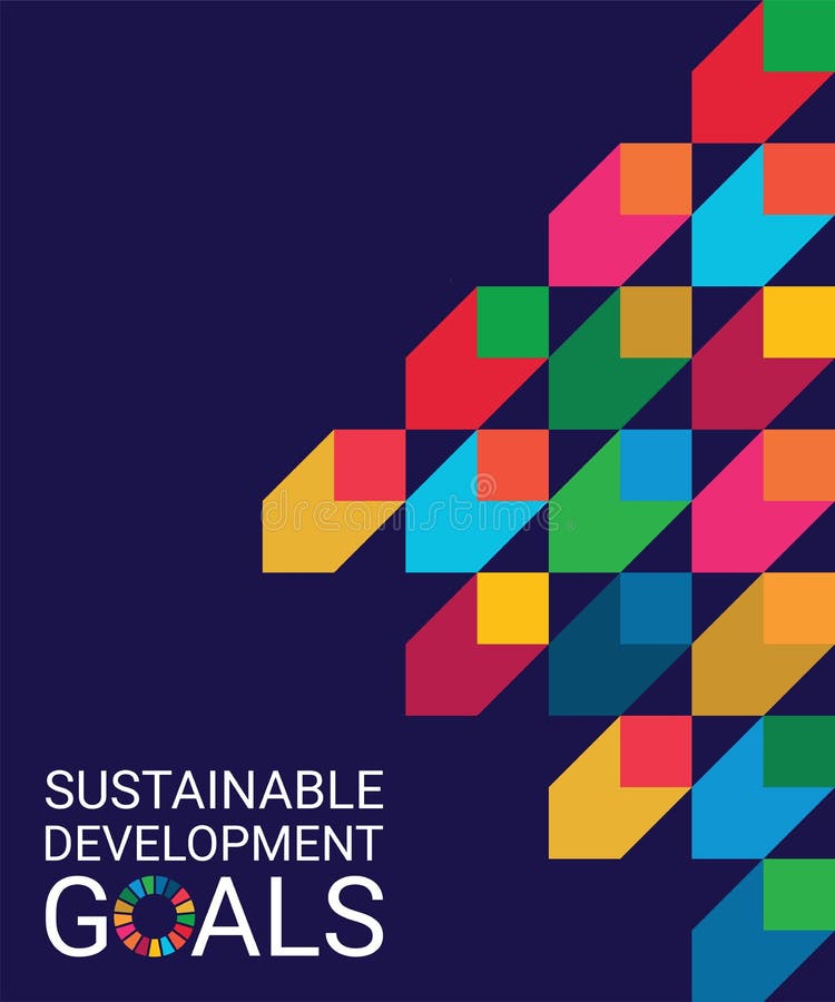 Cover. Sustainable Development Goals Colors Stock Vector - Illustration ...