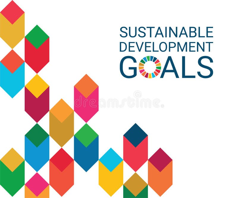 Cover. Sustainable Development Goals Colors Stock Vector - Illustration ...