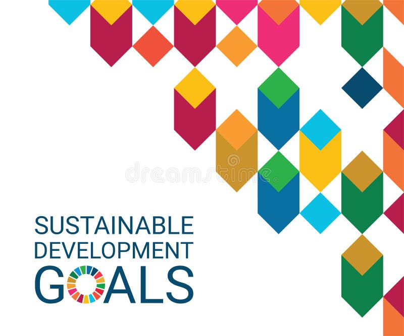 Cover. Sustainable Development Goals Colors Stock Vector - Illustration ...