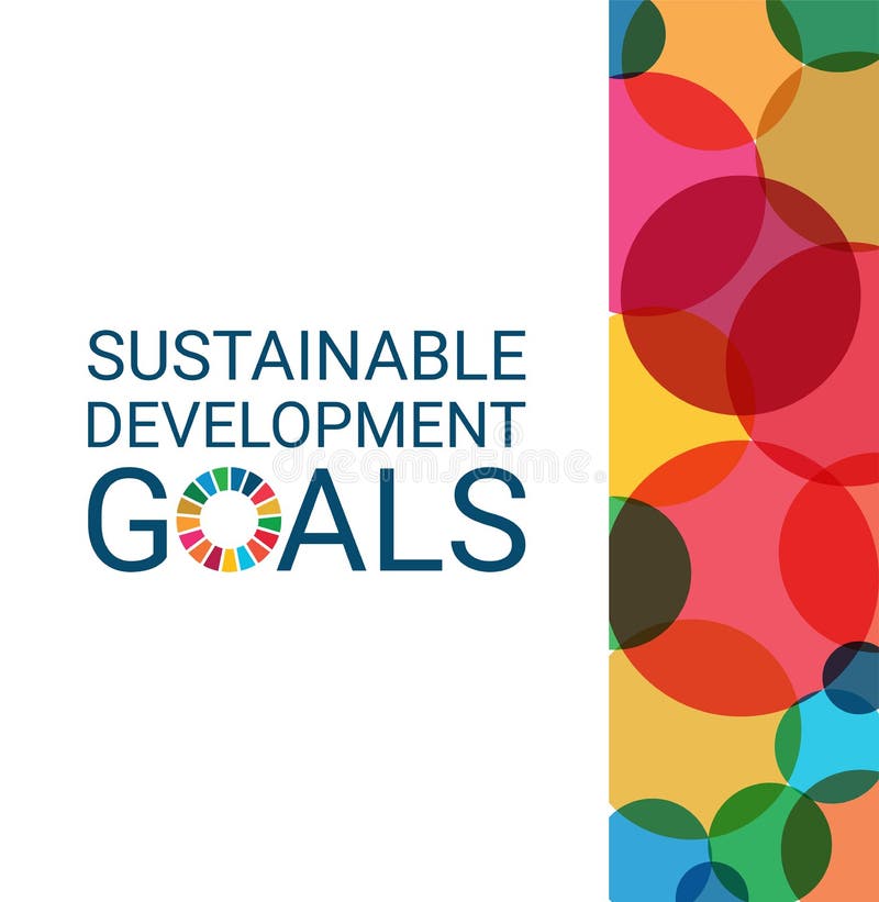 Cover. Sustainable Development Goals Colors Stock Vector - Illustration ...