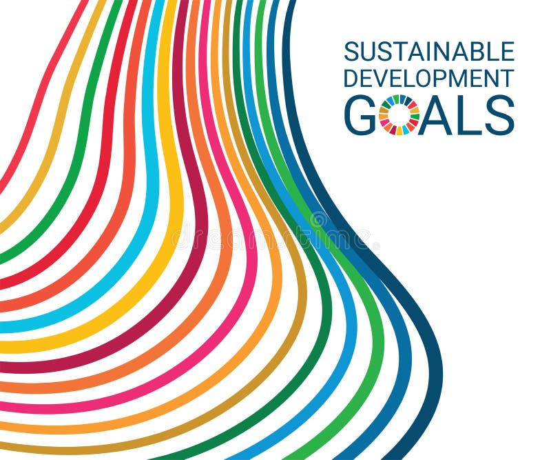 Cover. Sustainable Development Goals Colors Stock Vector - Illustration ...