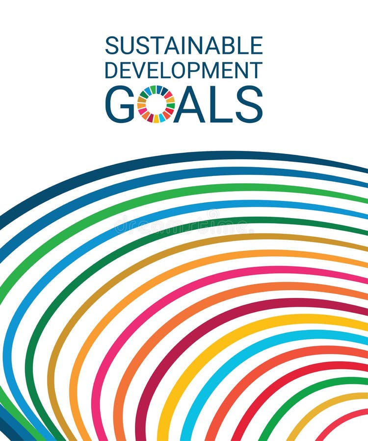 Cover. Sustainable Development Goals Colors. Vector Illustration Stock ...